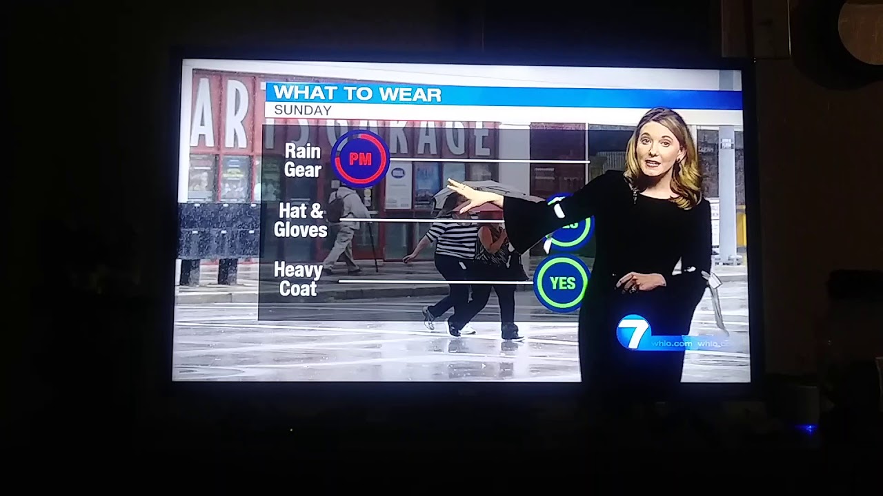 Molly Coates weather update for Dayton Ohio whio t.v. - YouTube