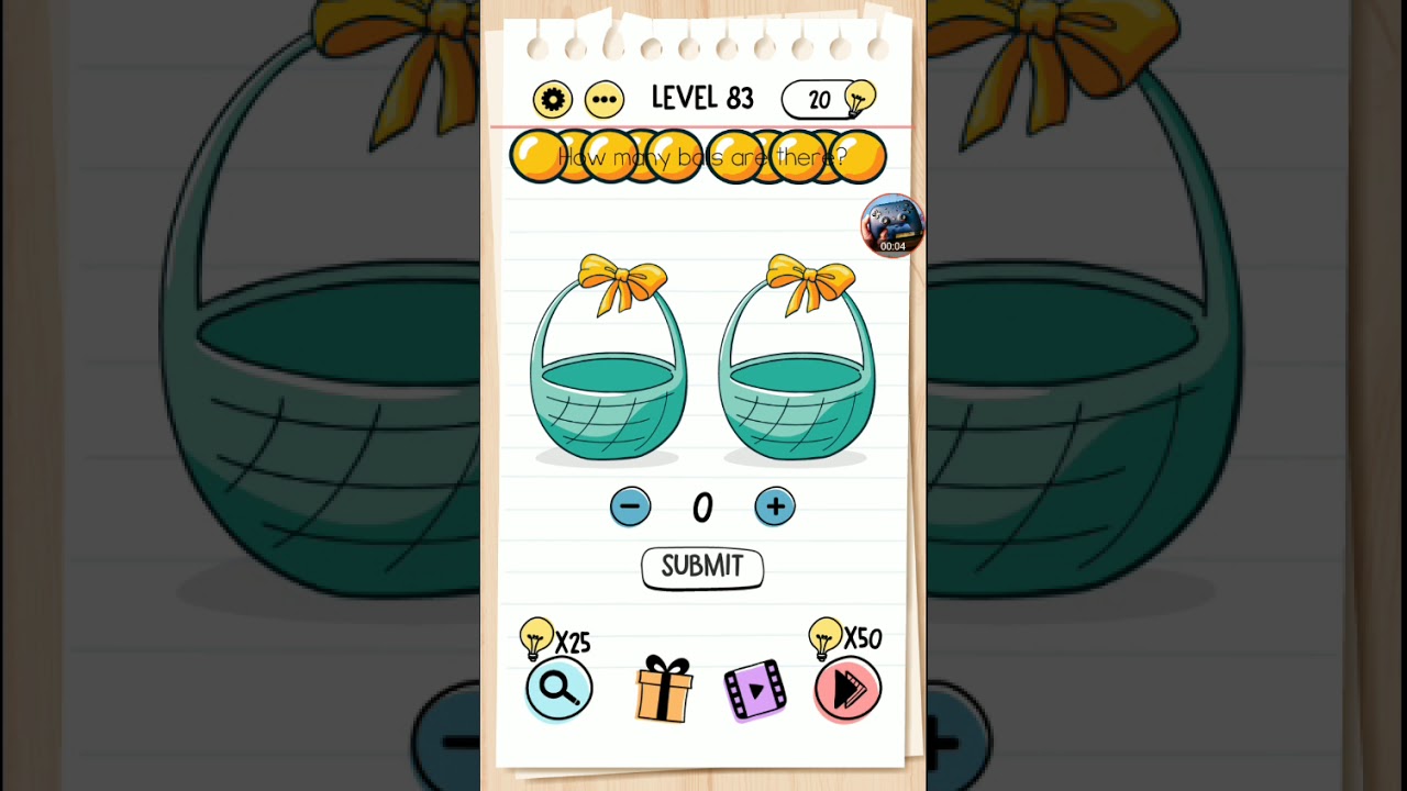 brain test level 83 - YouTube