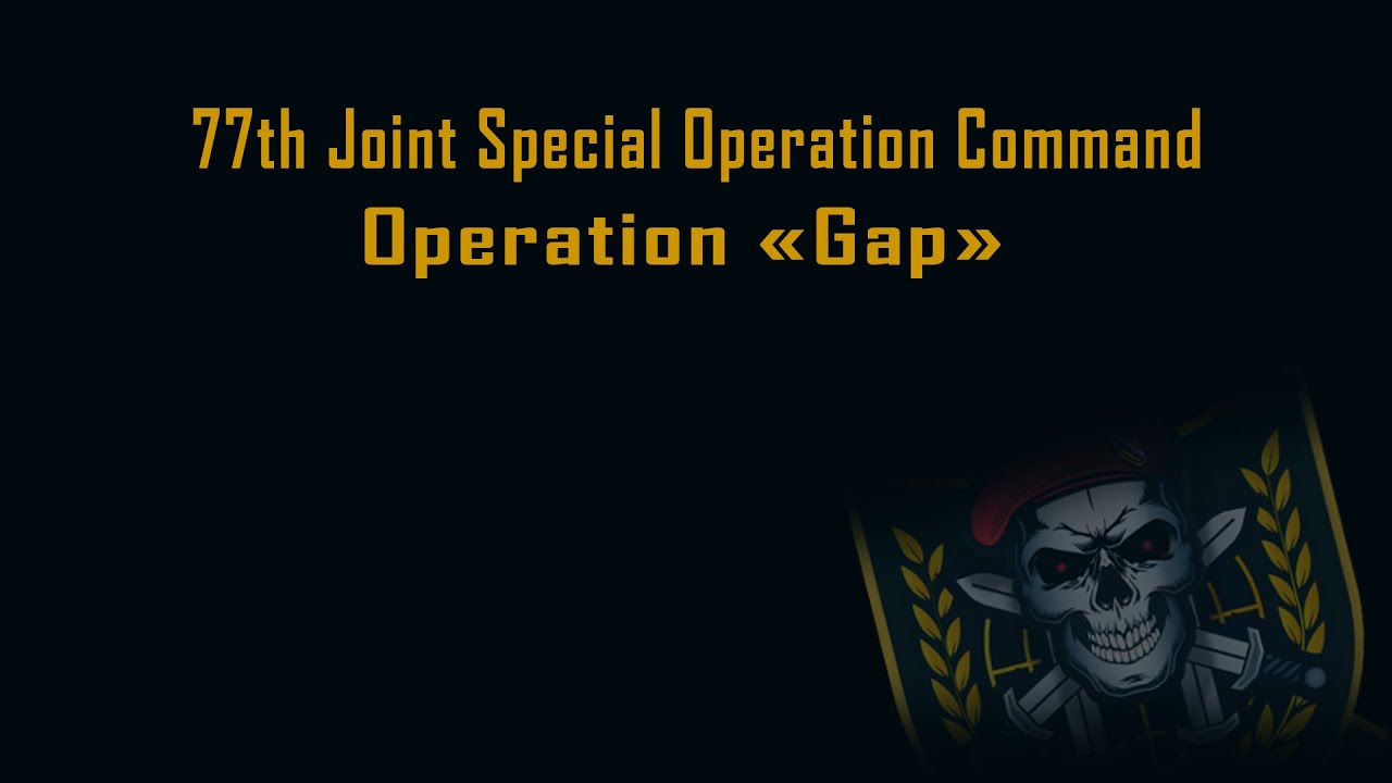 77th JSOC | Operation "Gap" | Cinematic Mission Briefing | Arma 3 - YouTube