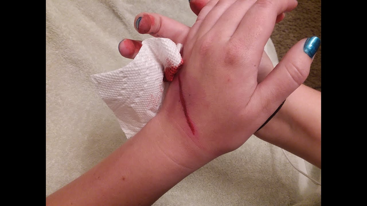 How To Draw A Fake Scrape - YouTube