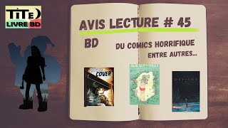 Du comics horrifique et autres douceurs - Avis lecture #45