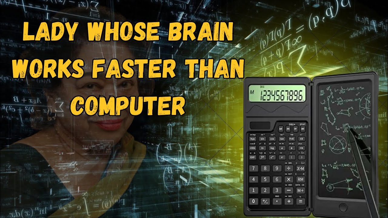 Lady Whose Brain works faster than computer | India | Shakuntala Devi ...