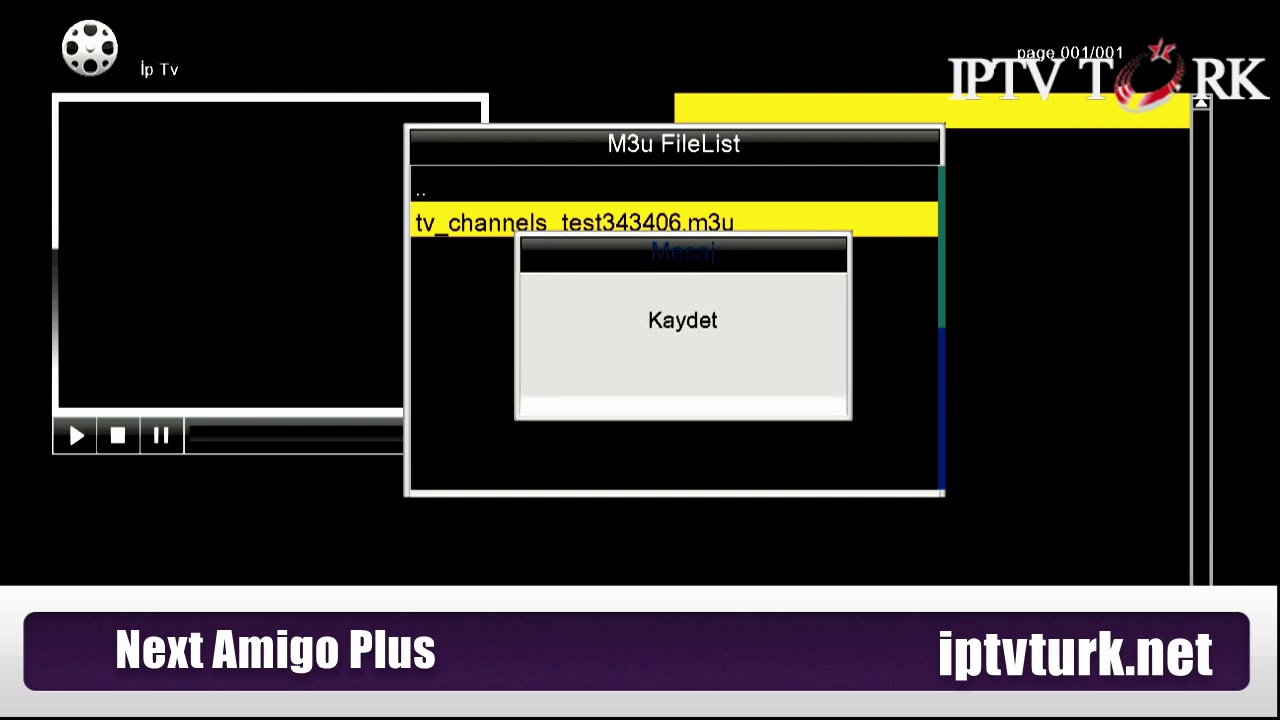 Next amigo Plus iptv nasıl yuklenir - YouTube