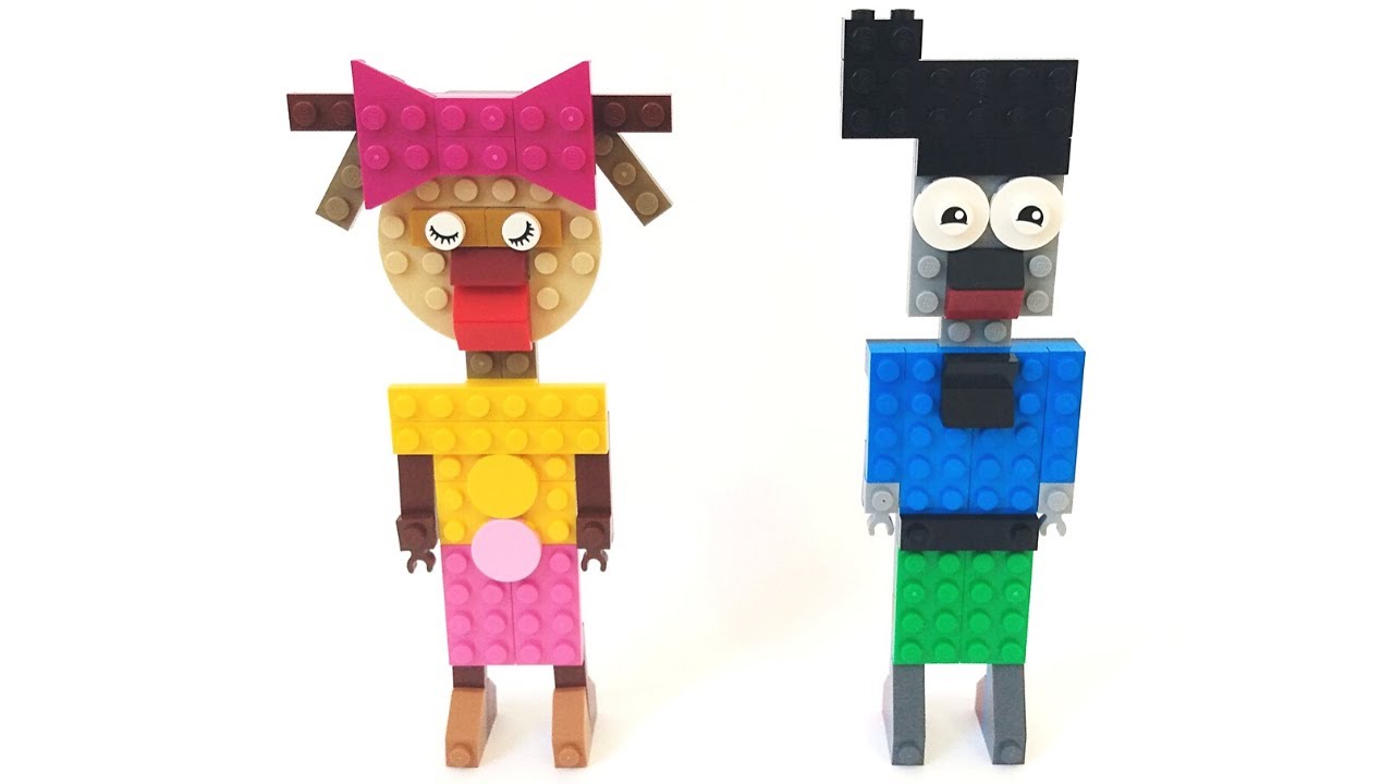 Como Fazer Bonecos de LEGO - YouTube