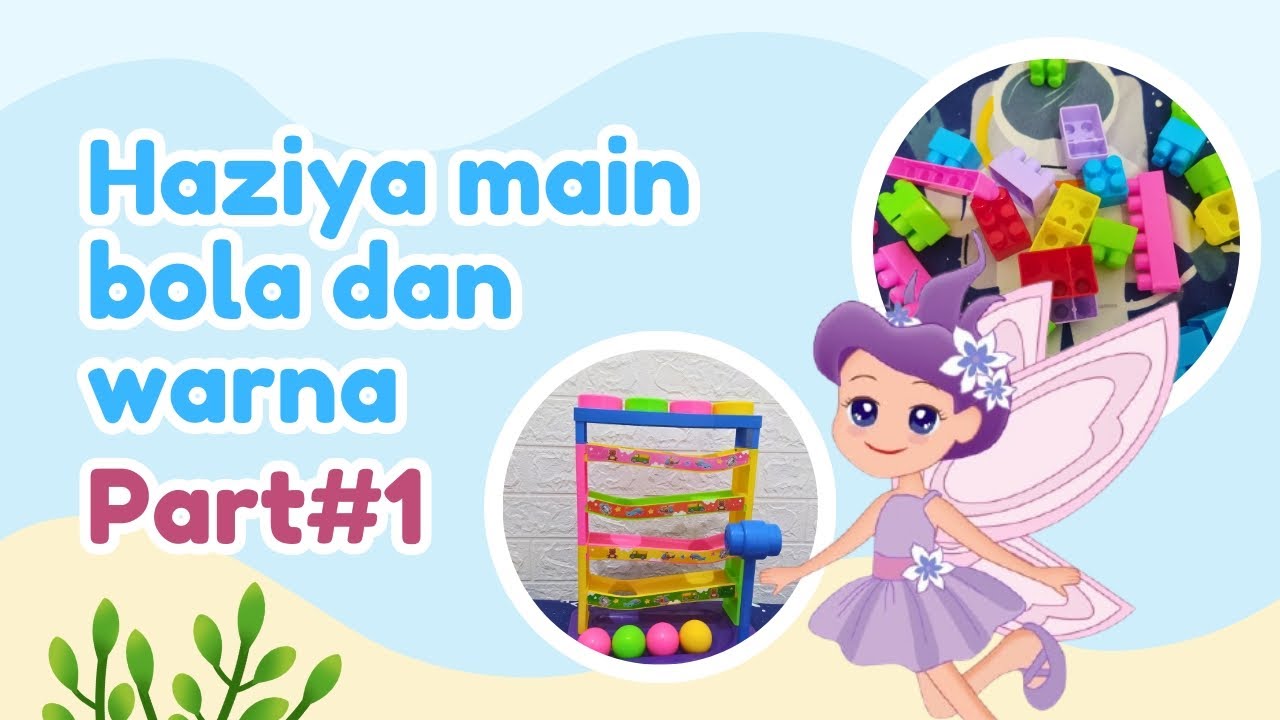 Bermain warna dengan bola mainan | permainan edukasi anak balita - YouTube