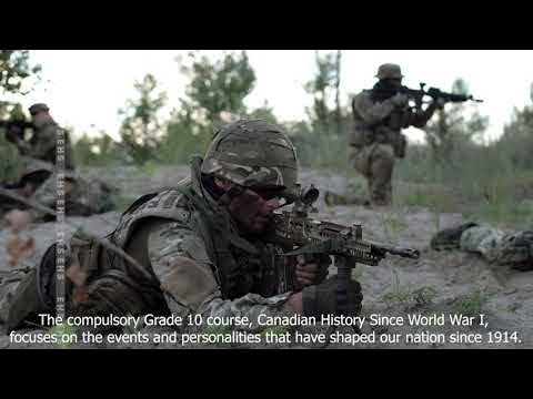 CHC2D: Canadian History since World War I, Grade 10 - YouTube