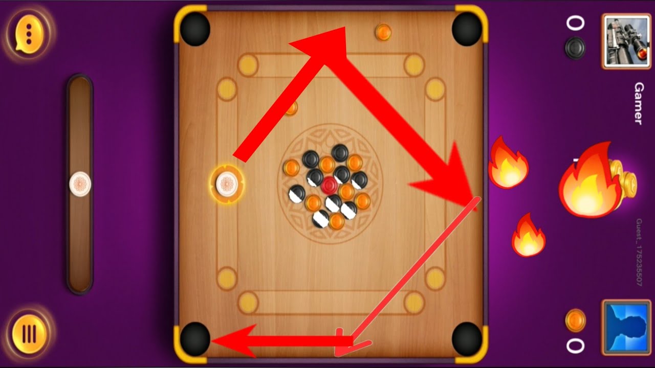 CARROM BOARD GAME / CARROM DISC POOL # 06 - YouTube