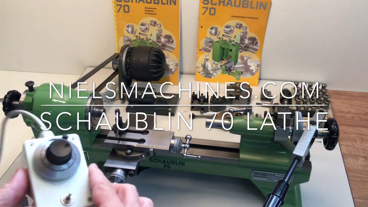 Schaublin 70 High Precision Lathe - YouTube