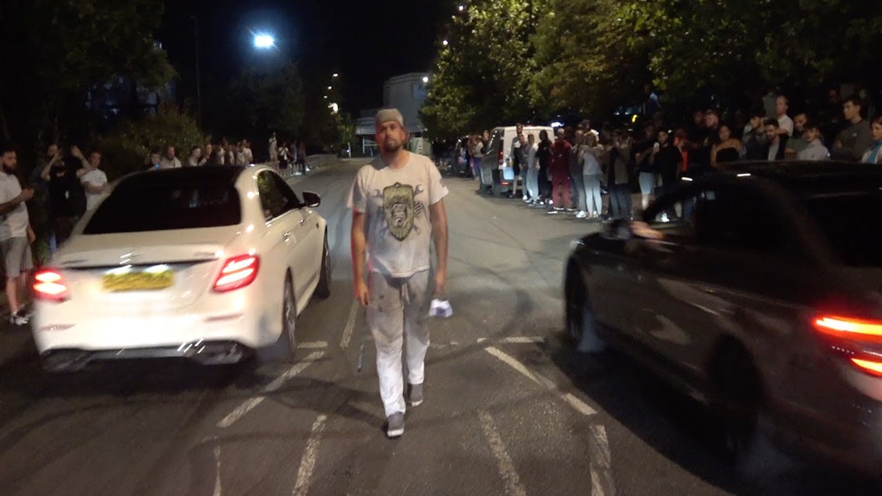 STREET RACING AT LONDON CAR MEET - FAST AND FURIOUS STYLE - YouTube