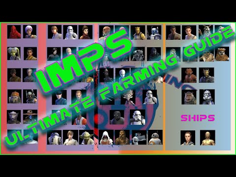 SWGOH 2019 Beginners Farming Guide: IMPS Ultimate Farming Guide - YouTube
