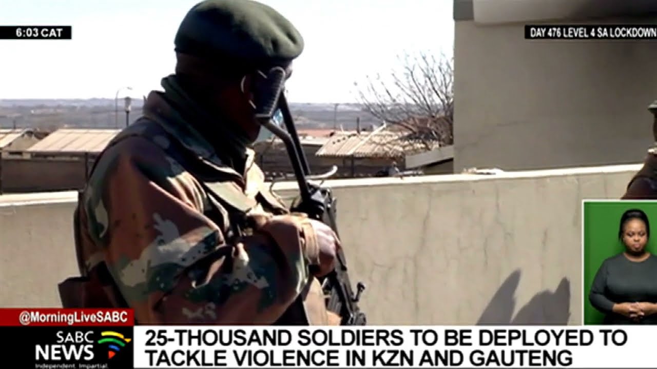 SANDF deploys more defence force personnel - YouTube