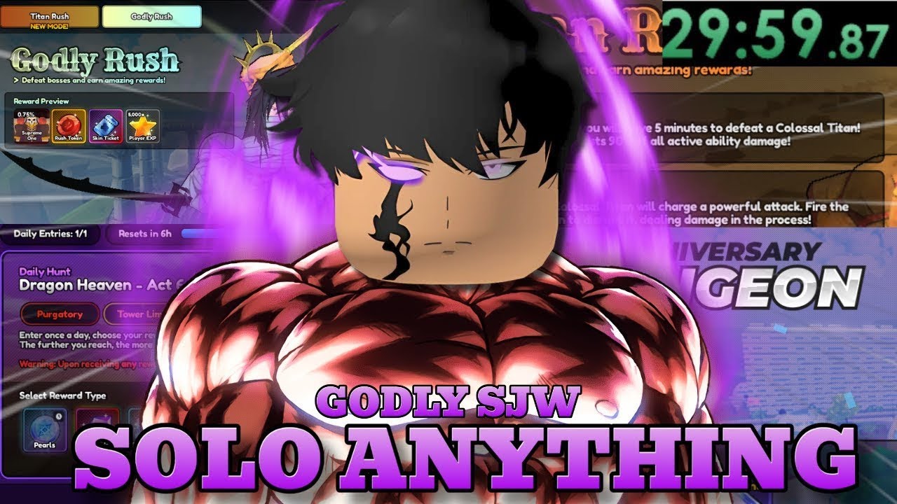 GODLY Sung Jin-Woo SOLOS Anime Last Stand - YouTube