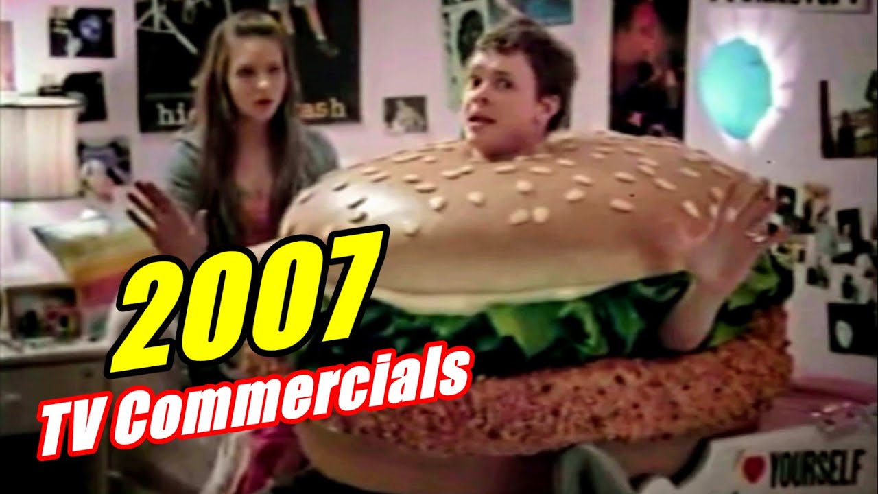 2000s Commercial Compilation #21 - Half-Hour of 2007 TV Commercials ...