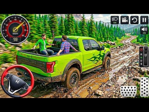 4x4 Offroad Jeep Driving Simulator 3D - Drive SUV 4x4 jeep Offroad Game - Android GamePlay 