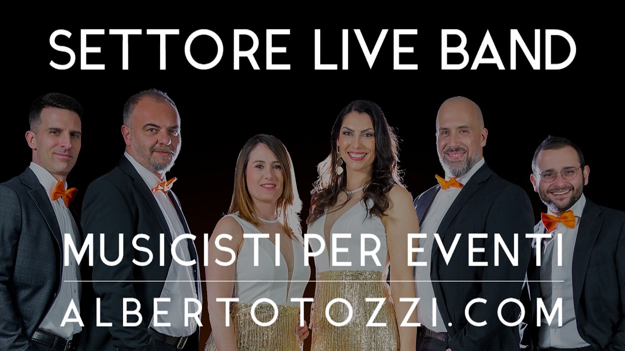 Musica Matrimonio Roma - Live Band 6 elementi - Disco Dance Hits, Funky ...