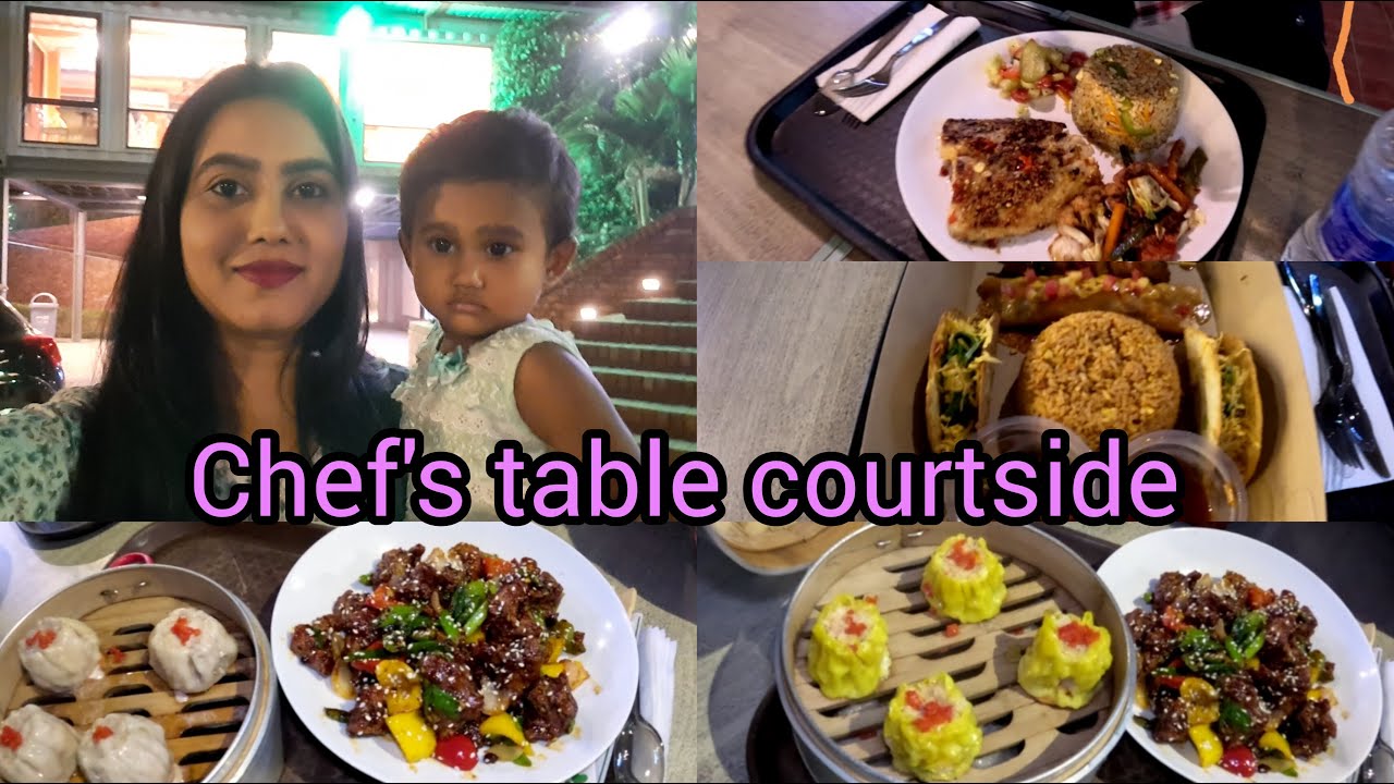 Chef's Table Courtside 🍁🍁| অনেক সুন্দর ফুডকোর্ট - YouTube
