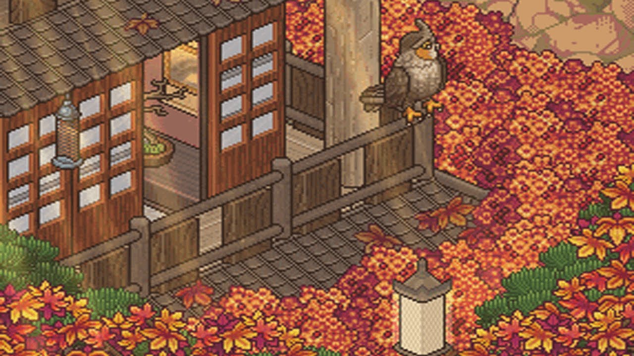Autumn in Japan🍂🦉|| HABBO Speed Build Exterior🛠|| ft.@Atlanta - YouTube