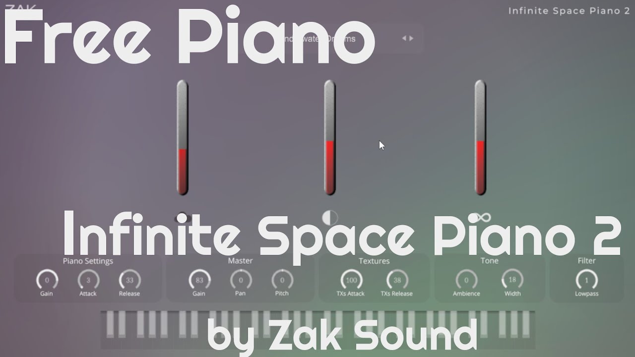 Free Piano - Infinite Space Piano 2 by Zak Sound (No Talking) - YouTube