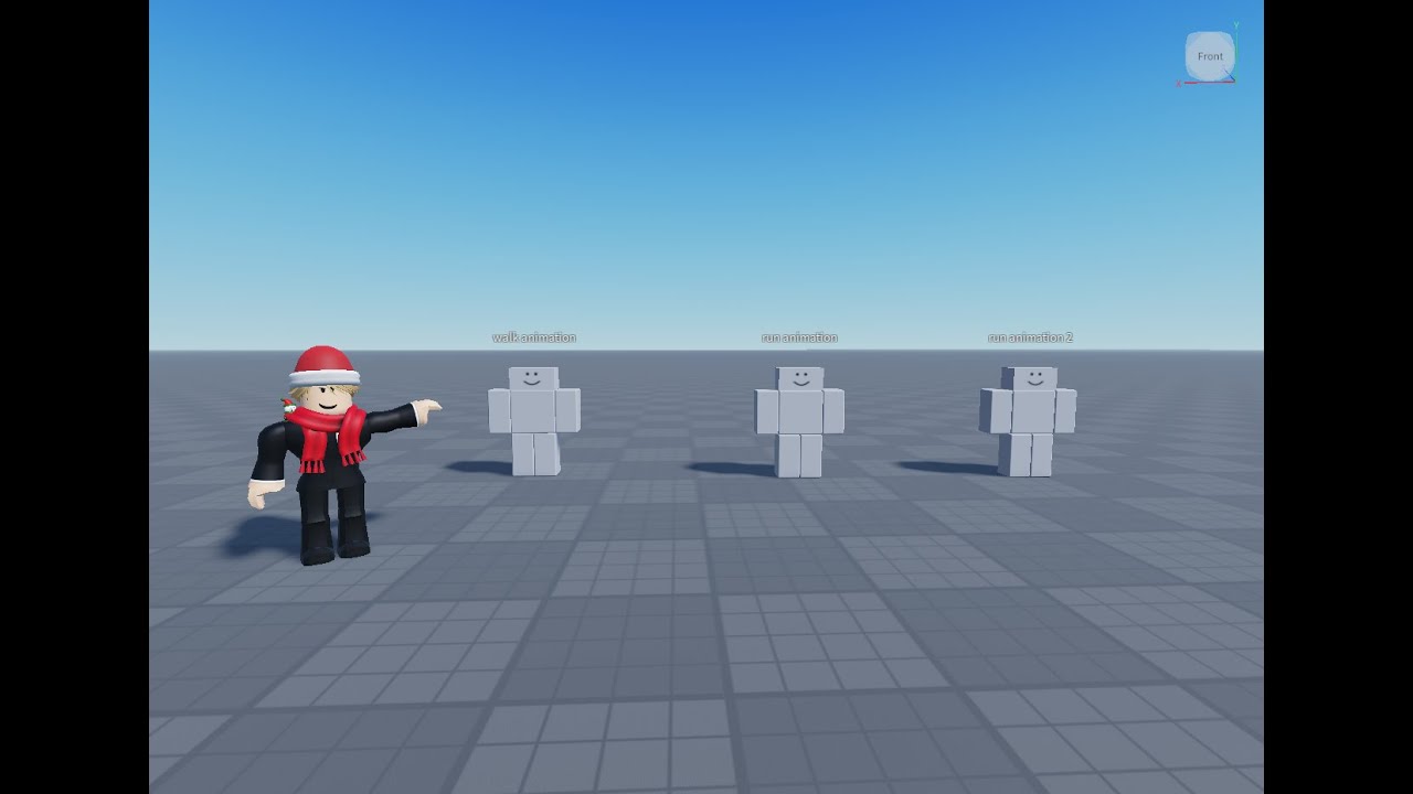 my roblox animations - YouTube