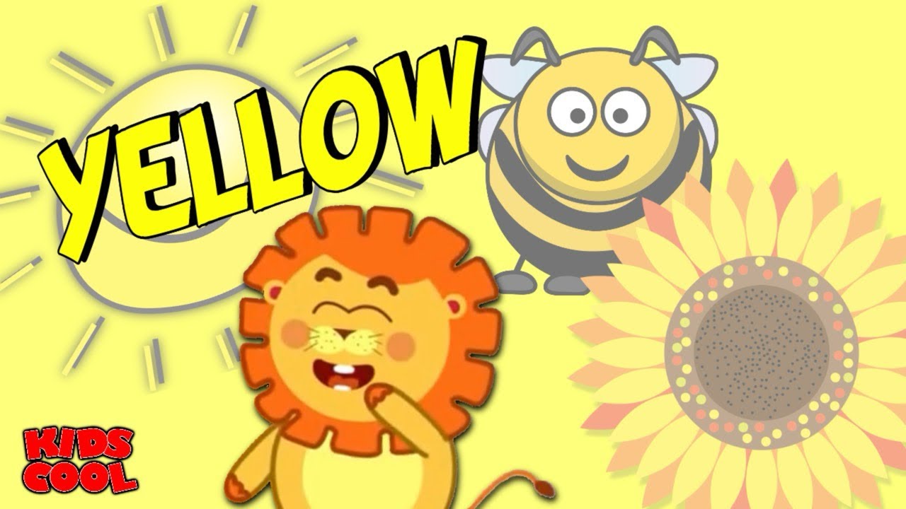 Yellow Color - Color Songs For Kids by Kids Cool - YouTube