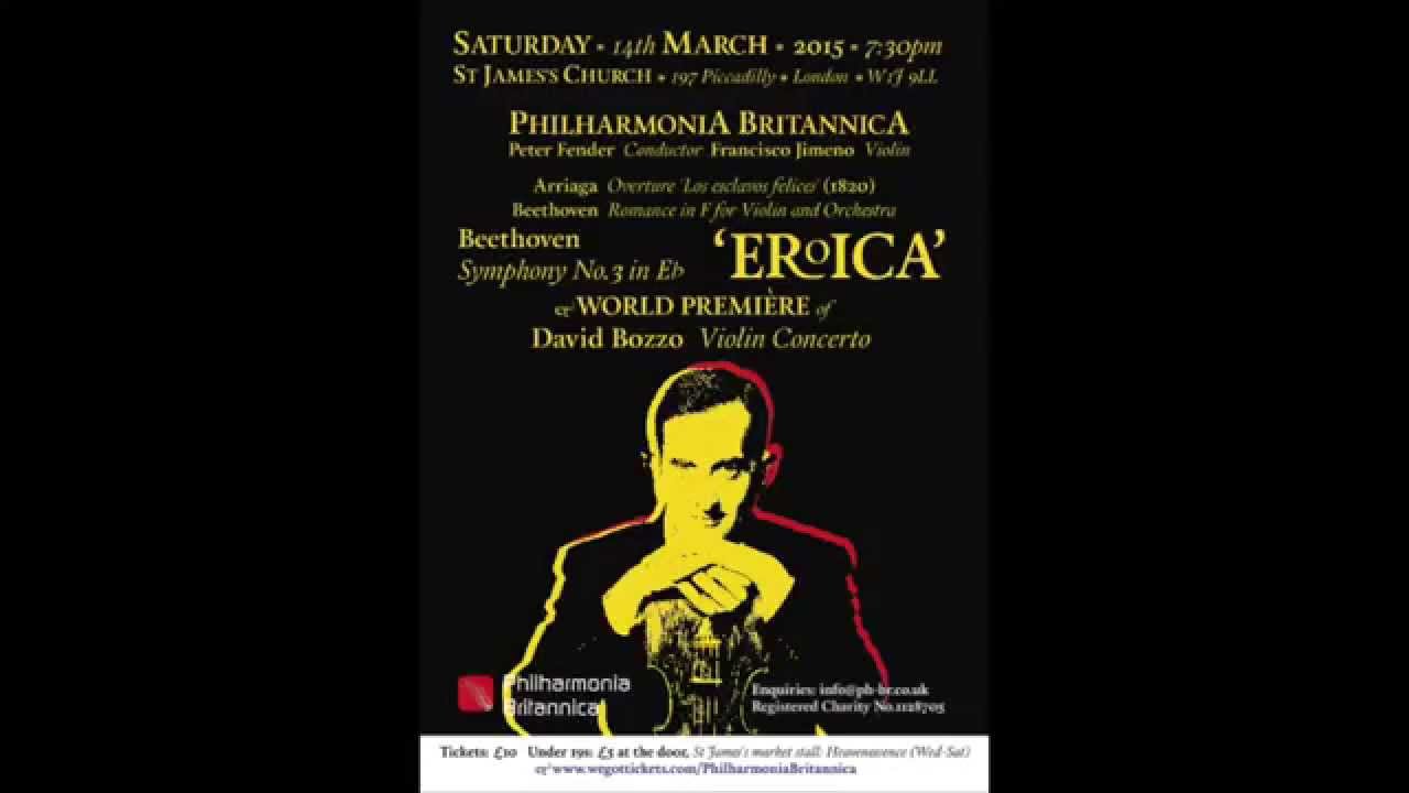 David Bozzo - Concerto for Violin & Orchestra - YouTube