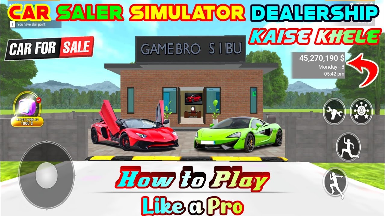 Car Saler Simulator Dealership How to Play | Car Saler Simulator ...