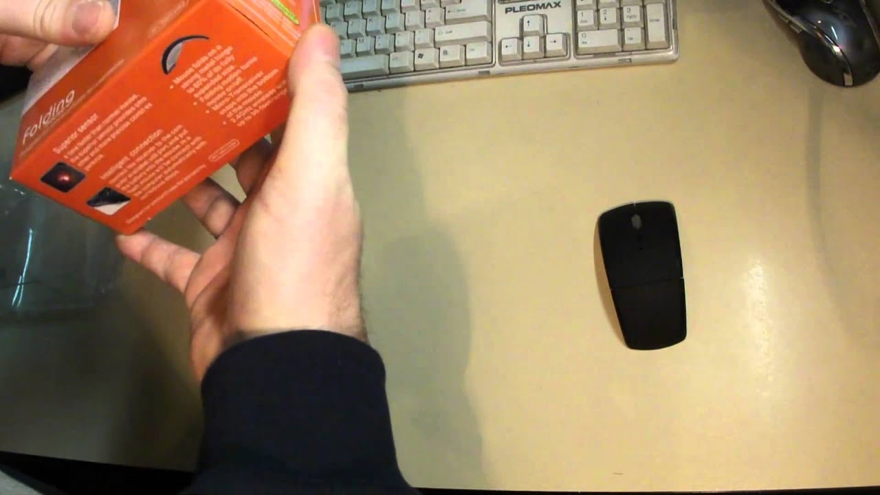 Folding mouse - YouTube