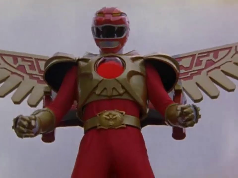 Power Ranger Fuerza Salvaje | Ranger Rojo Modo Batallador - YouTube