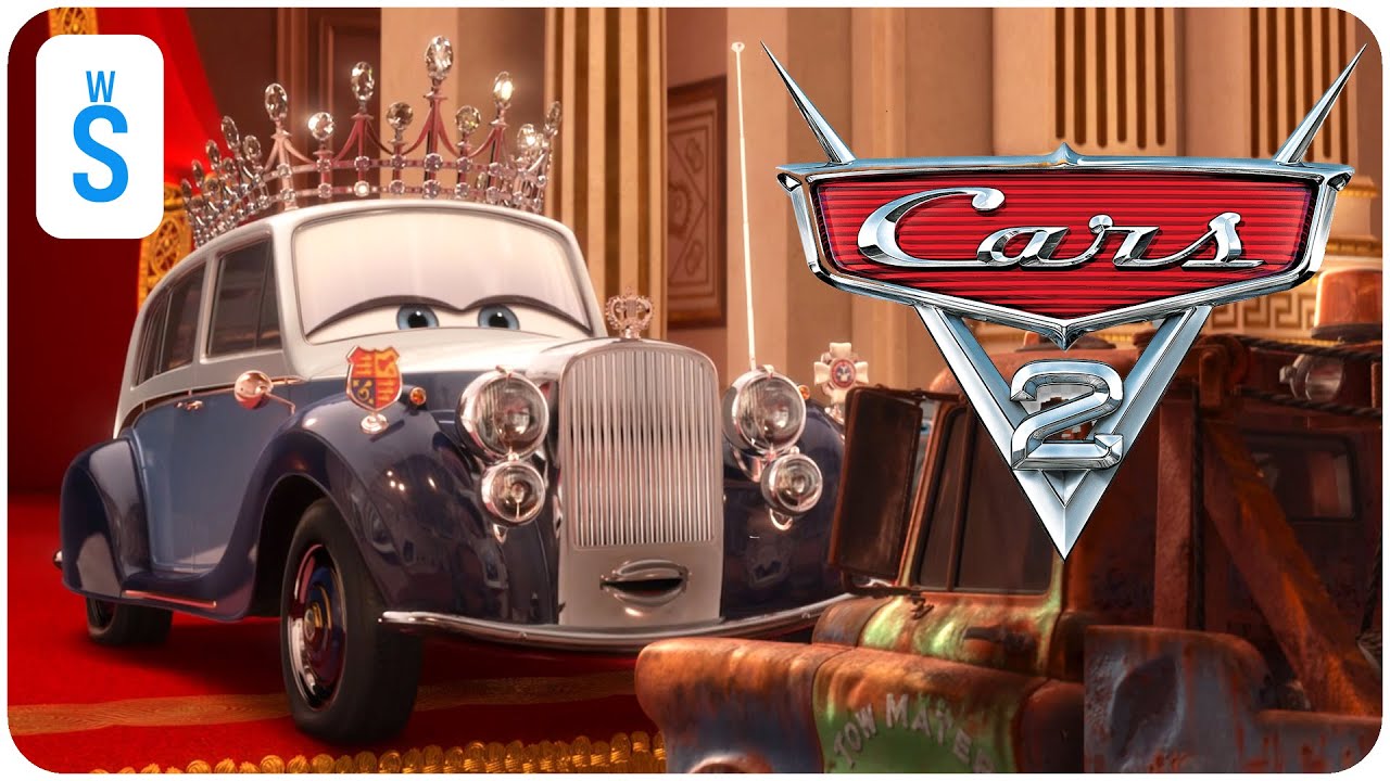 Cars 2 (2011) | Scene: Mater introducing The Queen to Lightning McQueen ...