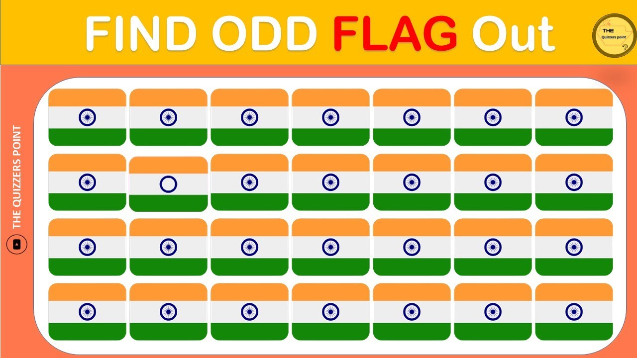HOW GOOD ARE YOUR EYES| Can You Spot The ODD Flag Out |Flags Edition ...