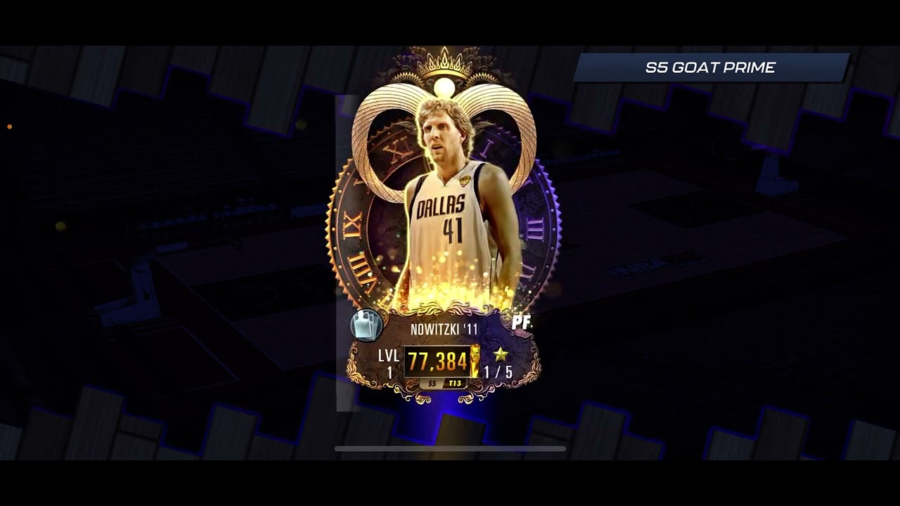 Opening s5 goat packs on nba 2k mobile - YouTube