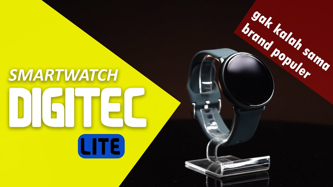 REVIEW & UNBOXING SMART WATCH DIGITEC LITE - YouTube