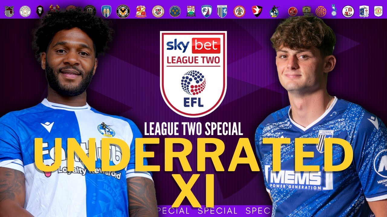 The Most Underrated EFL League Two Players... - YouTube