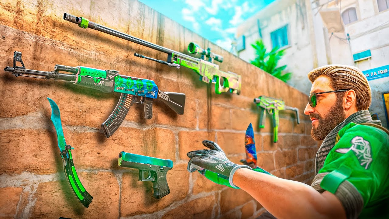 Inventário FULL VERDE no CS2: Finalmente Consegui !!! - YouTube