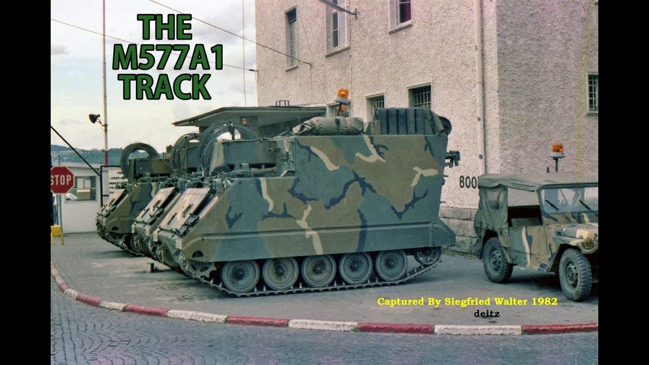 US Army M577A1 Track & Tracks - YouTube