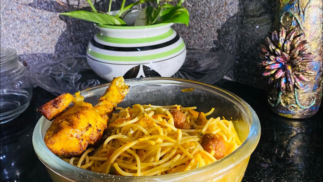 Spicy Spaghetti Recipe || Spaghetti in pasta sauce recipe || Spaghetti ...