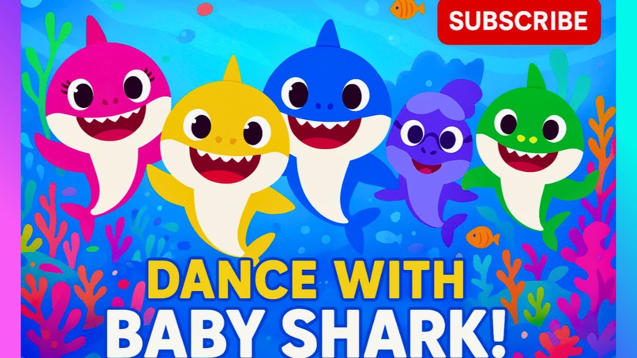 Baby Shark Dance Song for Kids 🦈 | Fun & Easy Children’s Dance Video ...