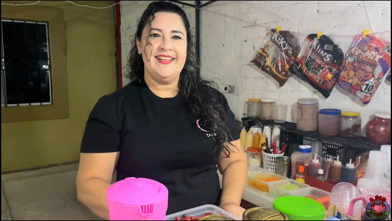 BULDAK con elote TOSTITOS y MUCHO QUESO y de postre unas fresitas con ...