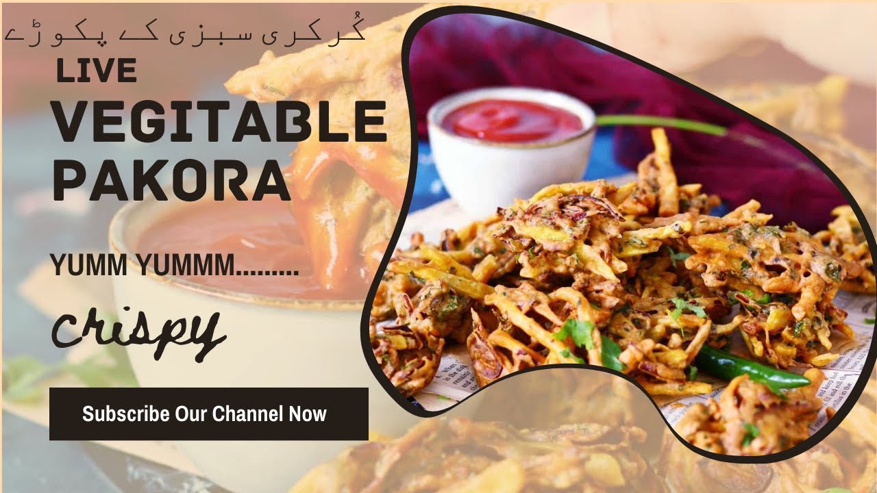 Crispy Vegetable Pakora | Crunchy Pakora | Spicy Pakora made by # ...