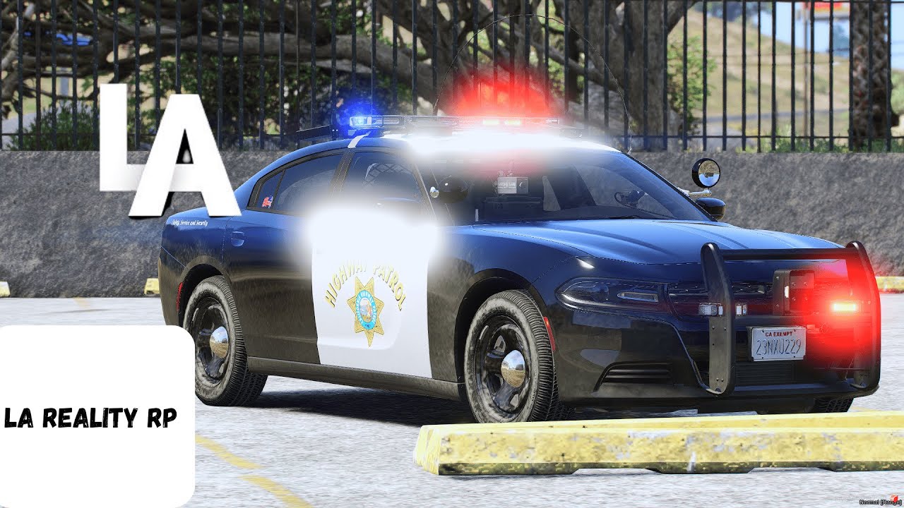 LA Reality RP - CHP Patrol, Realistic FiveM Server - YouTube