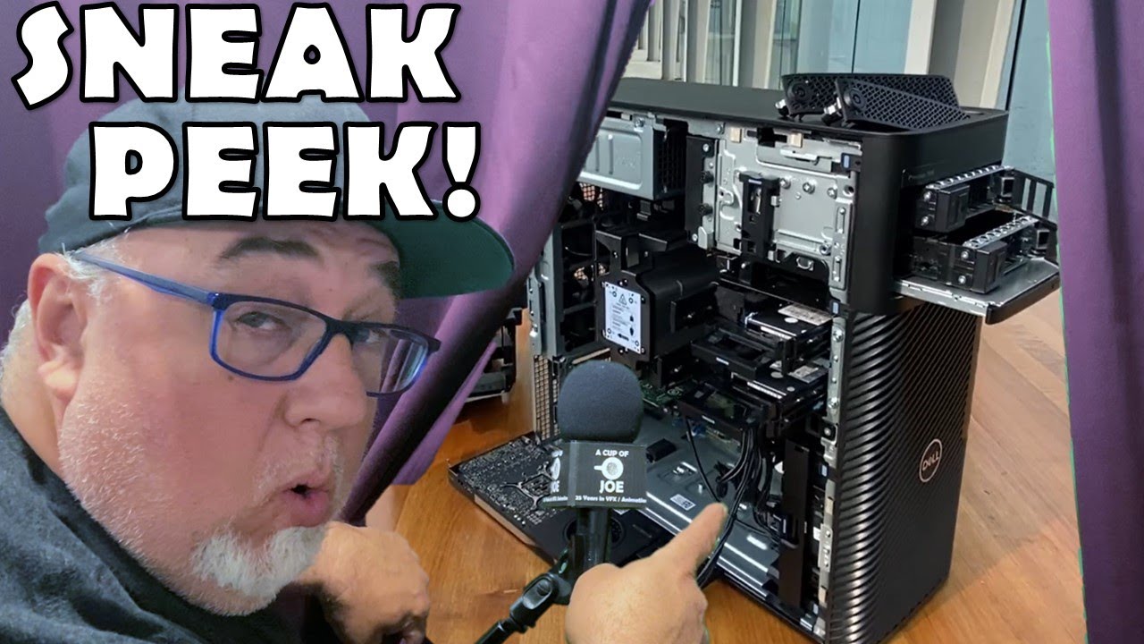Exclusive Sneak Peek Dell/AMD Precision @SIGGRAPH VFX Desktop with a ...