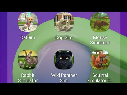 cat sim,dog sim, Mouse sim,Rabbit sim, wild panther sim,squirrel sim ...