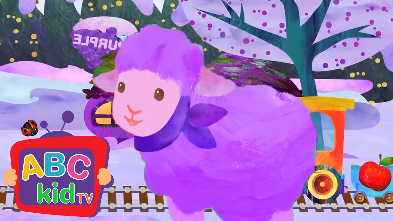 Color Song - Purple | ABC Kid TV Nursery Rhymes & Kids Songs - YouTube