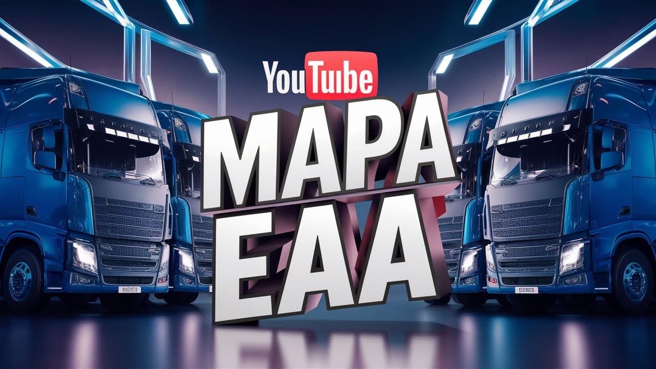 EURO TRUCK SIMULATOR 2 - VIAJANDO COM O AMIGO FABÃO PELO MAPA EAA 1.49 ...