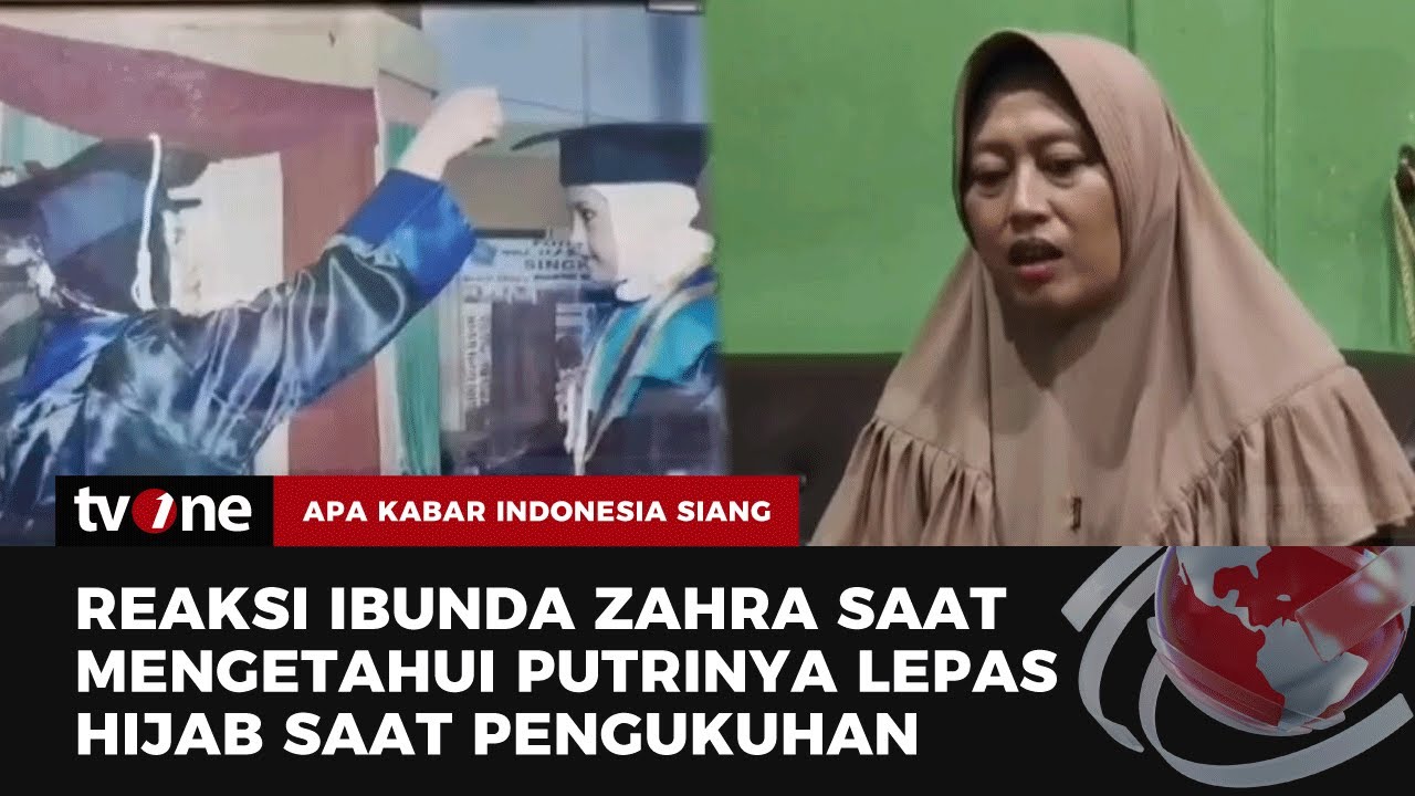 Orang Tua Kaget, Zahra Lepas Hijab Saat Pengukuhan Paskibraka Nasional | AKIS tvOne - YouTube