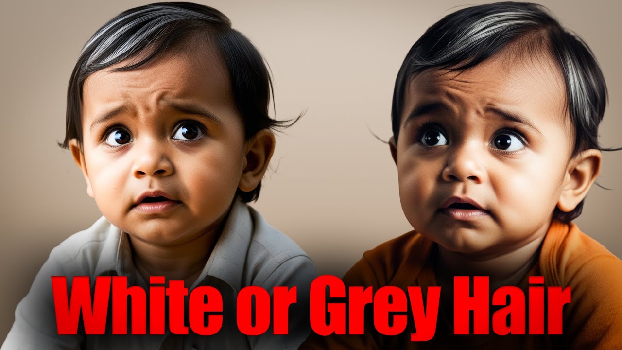 White or Grey Hair in Kids: Causes, Treatments, and Essential Diet | Dr ...