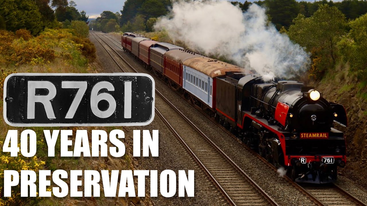 R761: 40 Years of PRESERVATION! | Vintage Train to Castlemaine - YouTube