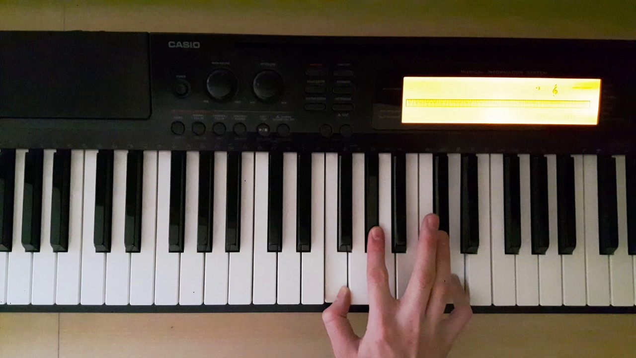 Ddim - Piano Chords - How To Play - YouTube