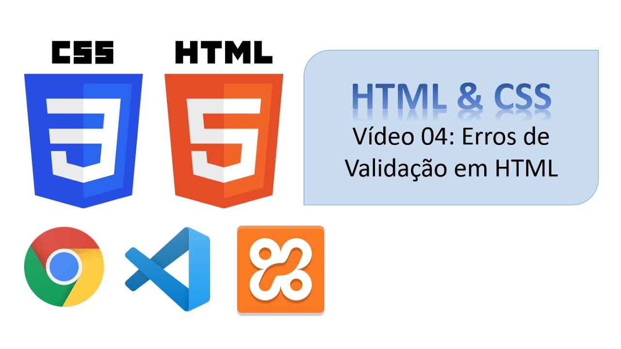 HTML & CSS - 04 - Erros de Validação em HTML - YouTube