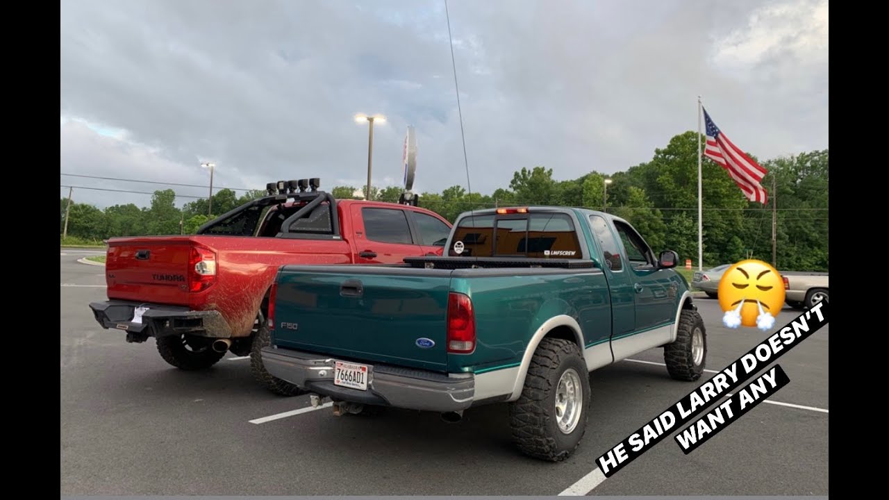 Meeting up with mead! | lifted trucks | straight pipes - YouTube